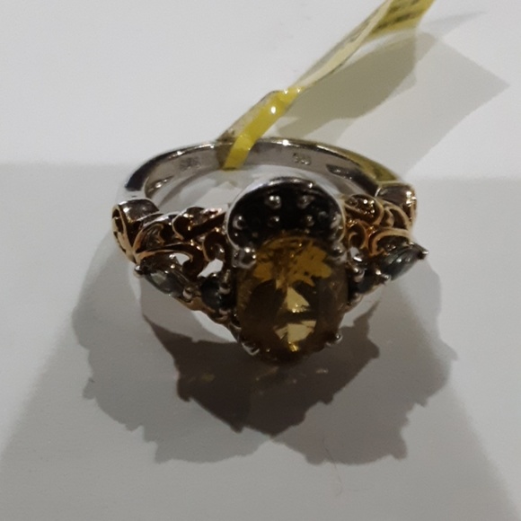 STS | Jewelry | Sts 925 Citrine Ring | Poshmark